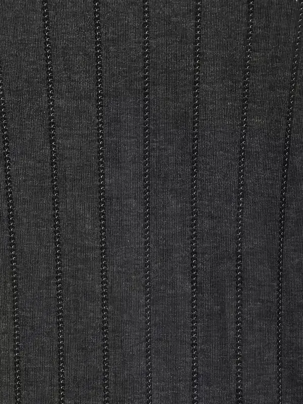 Brunello Cucinelli Sequin-stripe T-shirt