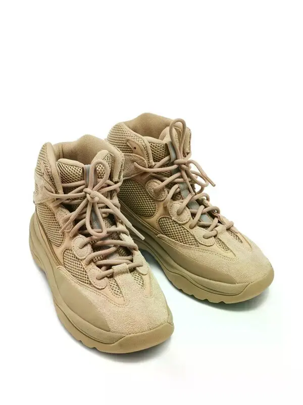 ADIDAS X YEEZY Desert Suede Mesh High-top Boots