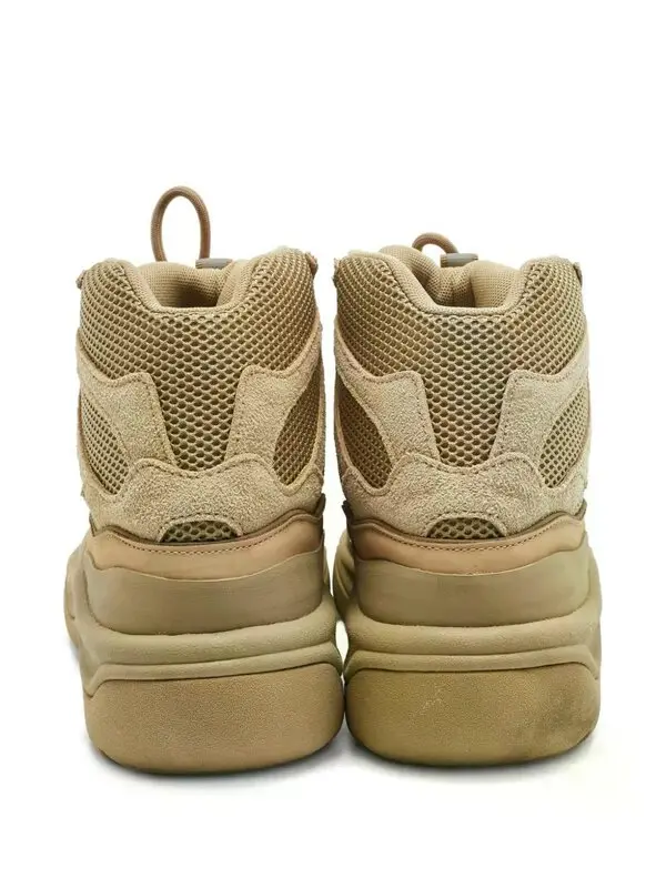 ADIDAS X YEEZY Desert Suede Mesh High-top Boots