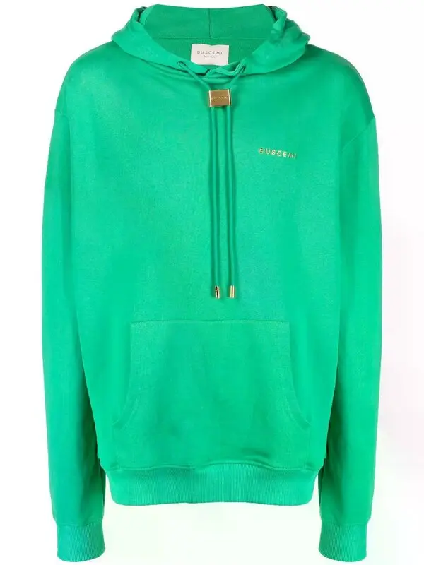 Buscemi Cotton Logo-plaque Hoodie