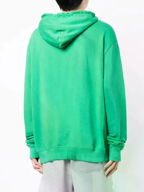 Buscemi Cotton Logo-plaque Hoodie