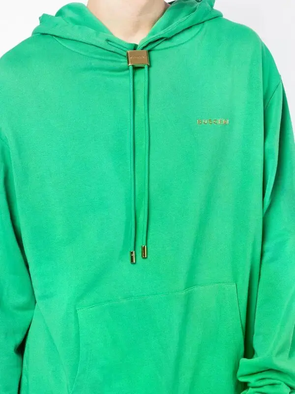 Buscemi Cotton Logo-plaque Hoodie