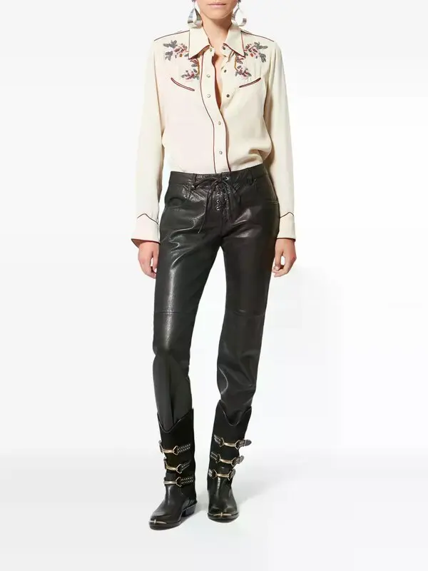 Isabel Marant Étoile Mexia Buckle Boots - Black