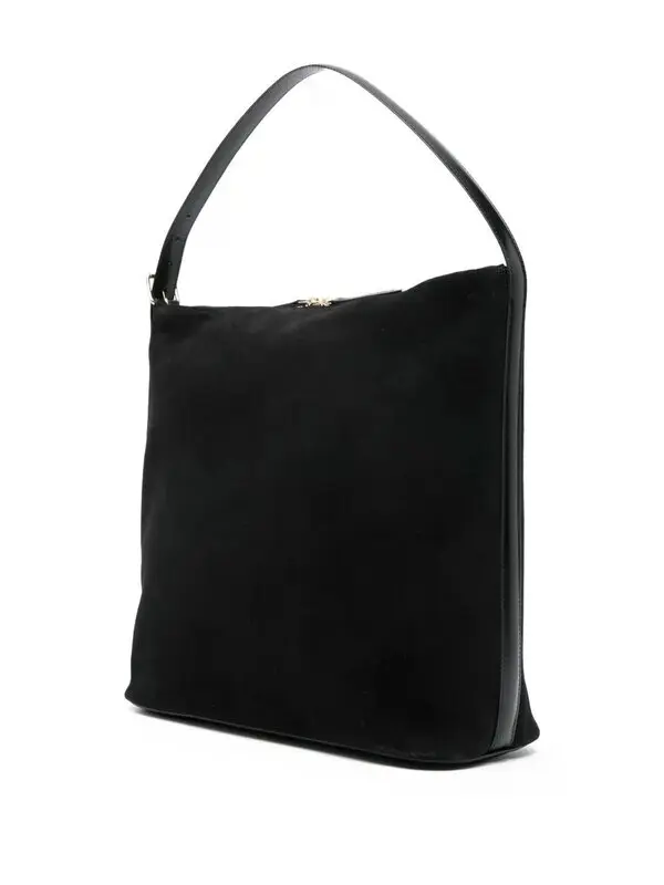 A.p.c. Adjustable-strap Zip Shoulder Bag - Black