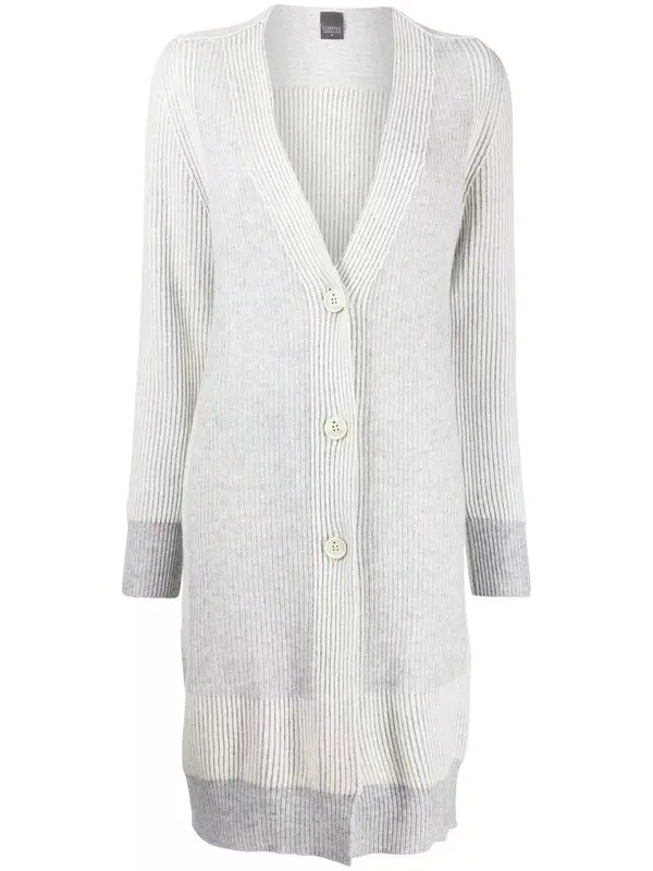 Lorena Antoniazzi V-neck Buttoned Cardigan Coat
