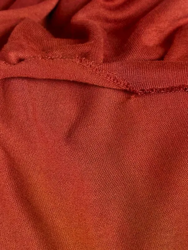 Roberto Cavalli Vintage Ruched Long-sleeve Top
