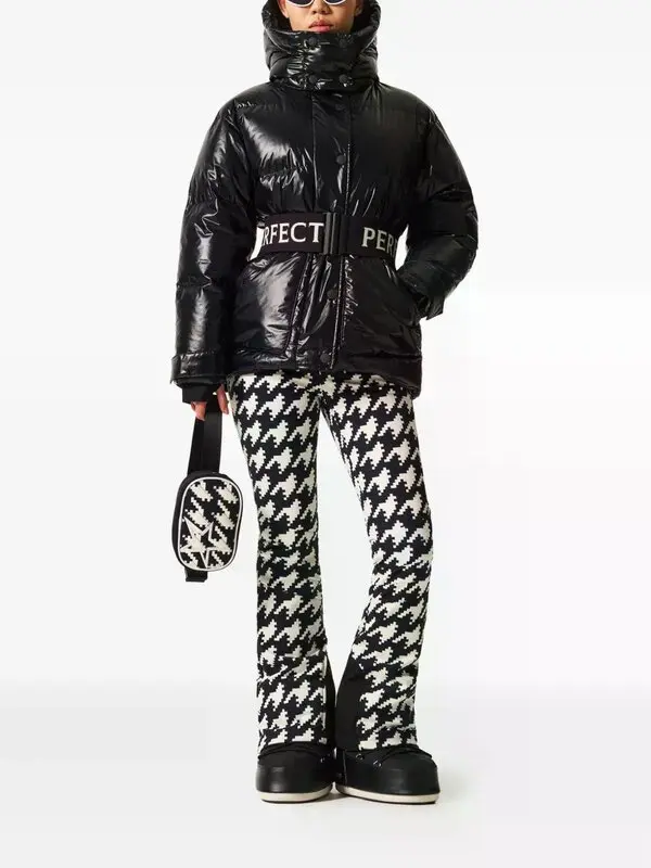 Perfect Moment Houndstooth-pattern Belt Bag