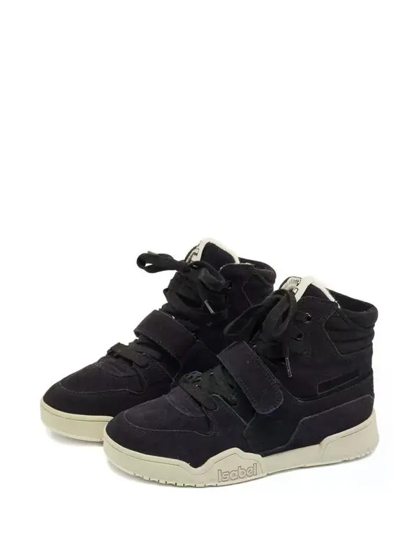Isabel Marant Étoile Alsee Suede High-top Sneakers