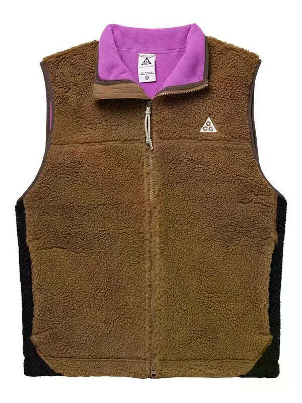 Nike Therma-fit Adv Zip-up Vest - Brown