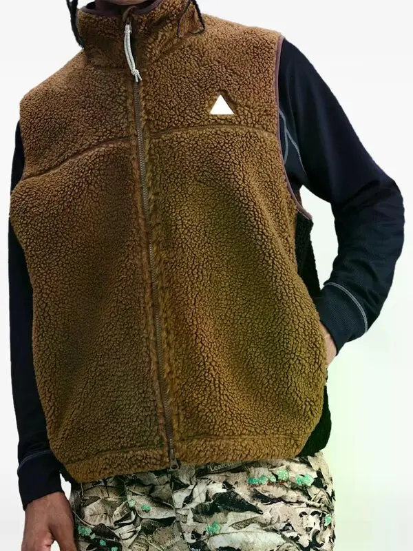 Nike Therma-fit Adv Zip-up Vest - Brown