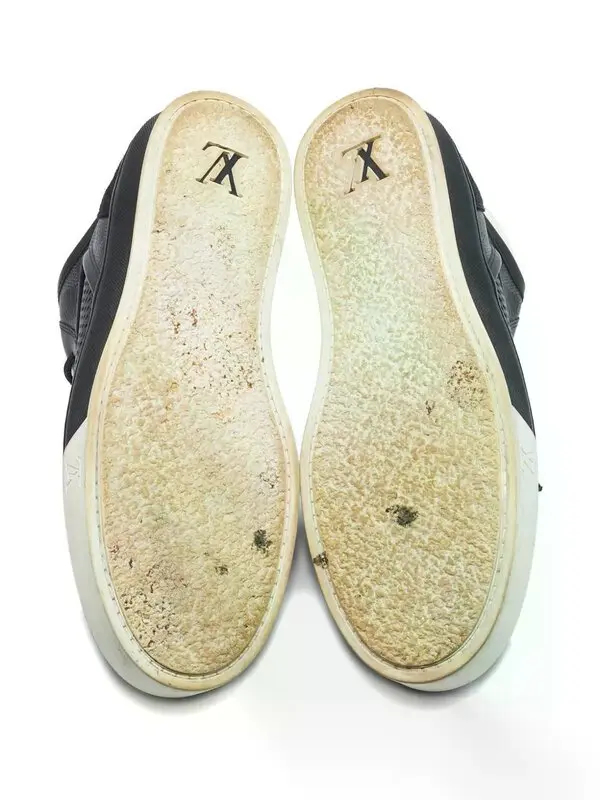 LOUIS VUITTON Perforated High-top Sneakers