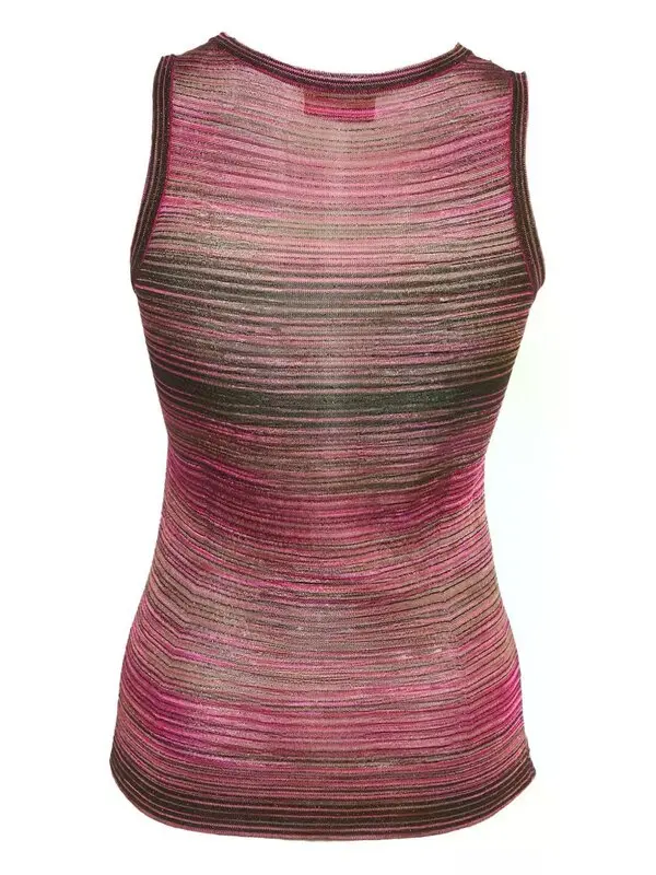 Missoni Knit Striped Tank Top