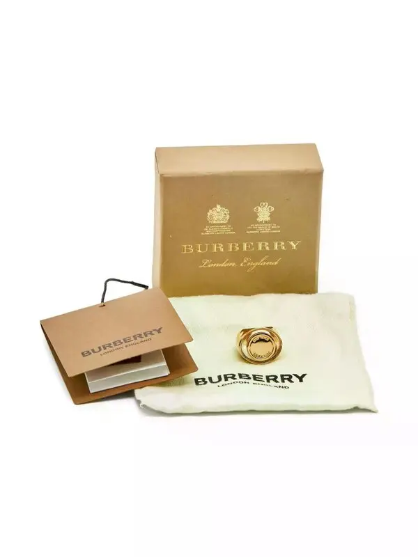 Burberry Engraved Ring