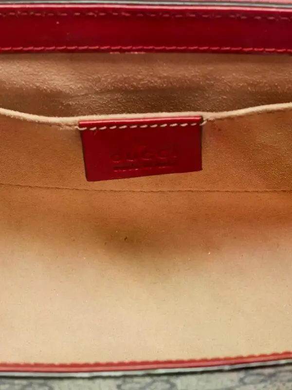 Gucci Small Padlock Supreme Shoulder Bag