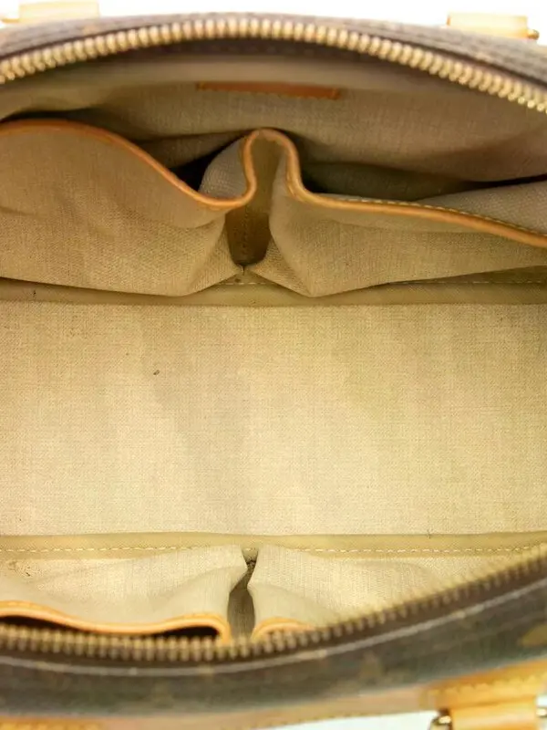 LOUIS VUITTON 2004 Monogram Trouville Handbag - Brown