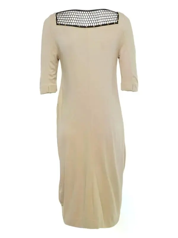 Roberto Cavalli Short-sleeved Midi Dress