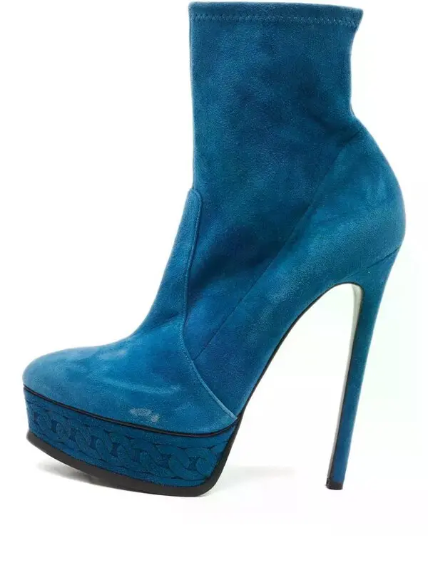 Casadei Suede Ankle Boots