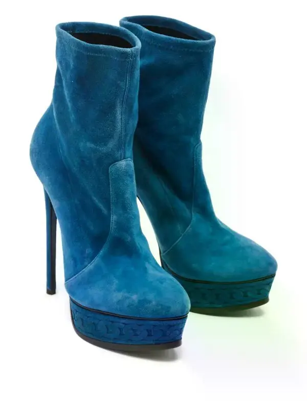 Casadei Suede Ankle Boots