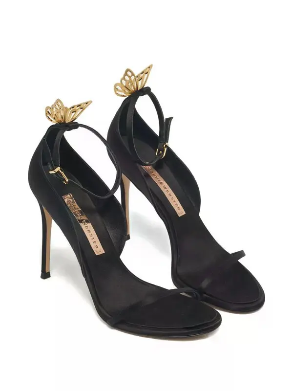 SOPHIA WEBSTER Mariposa Butterfly Satin Sandals