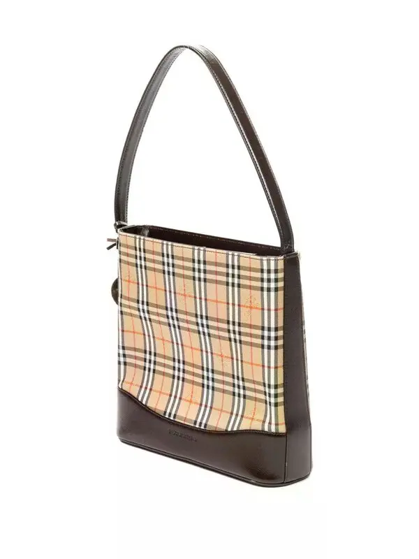 Burberry Check-pattern Shoulder Bag