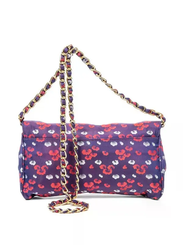 Prada Floral-print Shoulder Bag
