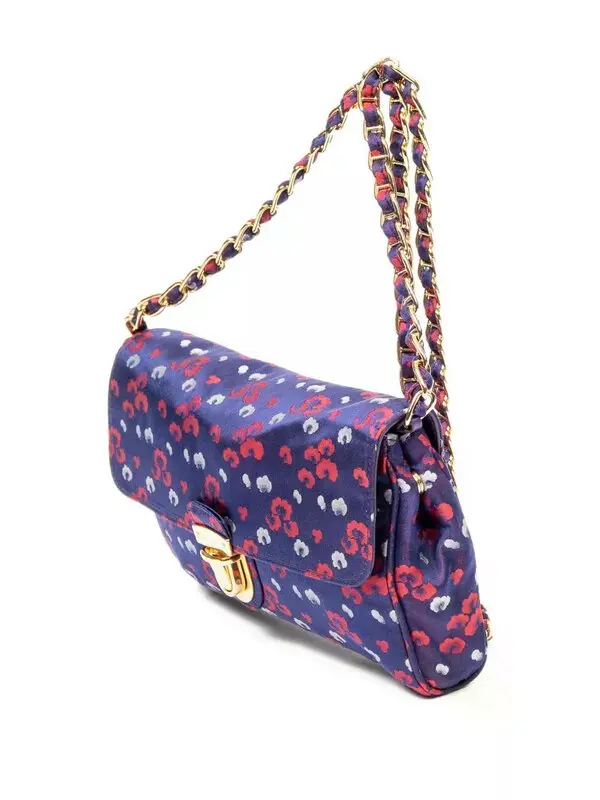 Prada Floral-print Shoulder Bag