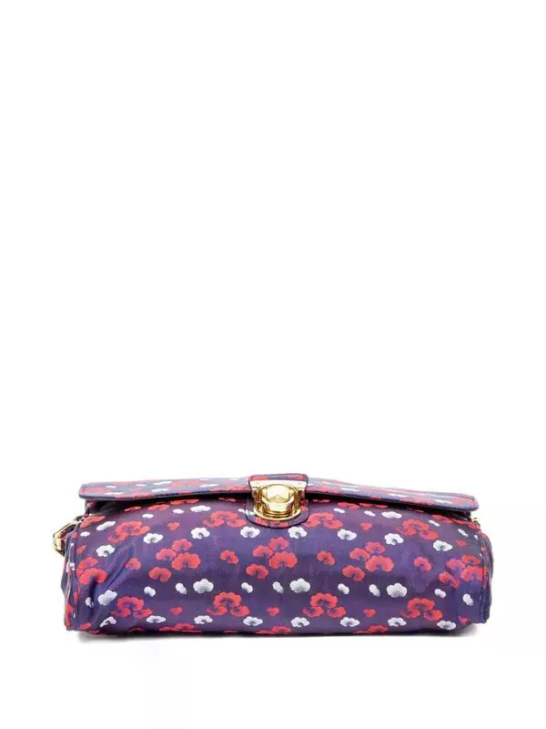 Prada Floral-print Shoulder Bag