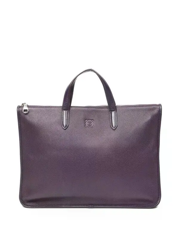 Loewe Business Zip Tote Bag