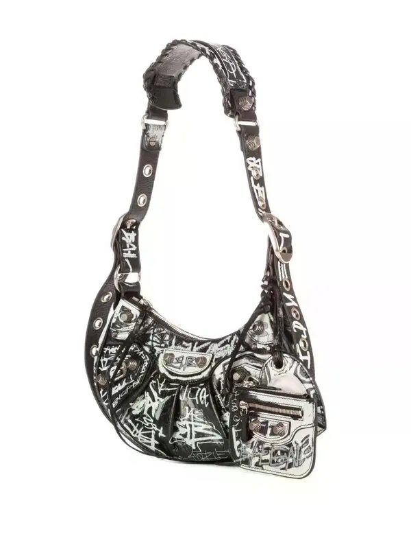 Balenciaga 2000 Agneau Arena Handbag - Black