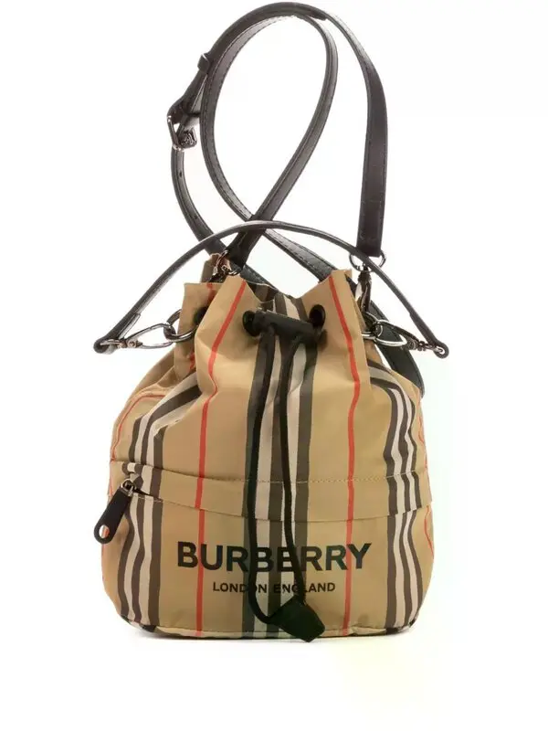 Burberry 2000s Monogram Bucket Bag