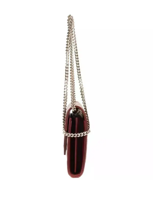 Saint Laurent Quilted Flap Shoulder Bag - Red
