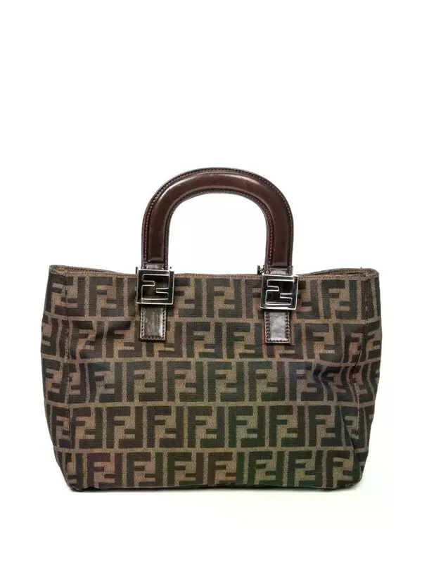 Fendi Logo Pattern Handle Bag