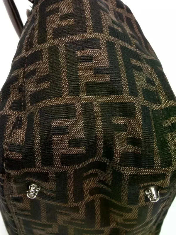 Fendi Logo Pattern Handle Bag