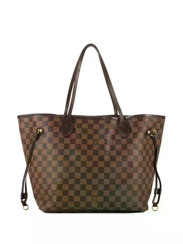 LOUIS VUITTON 2019 Neverfull Mm Tote Bag - Brown