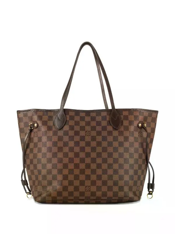 LOUIS VUITTON 2019 Neverfull Mm Tote Bag - Brown