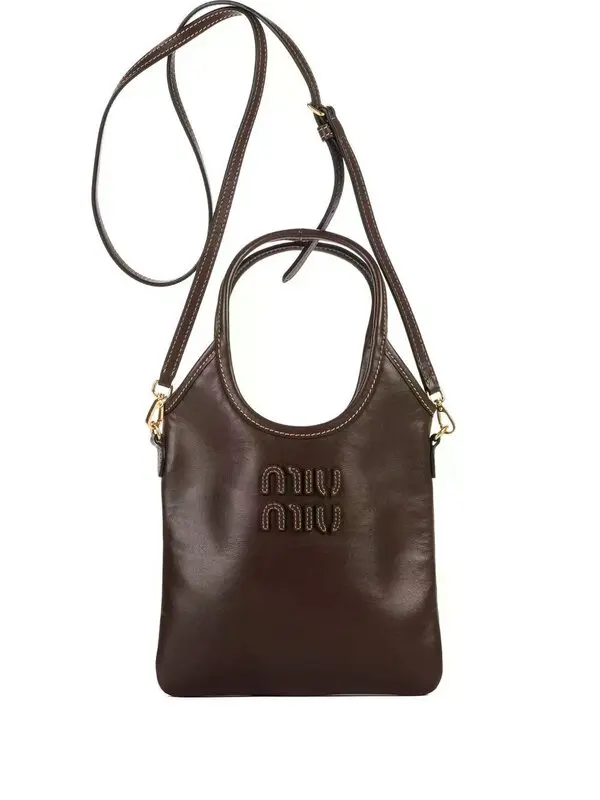 Miu Miu Ivy Tote Bag - Brown
