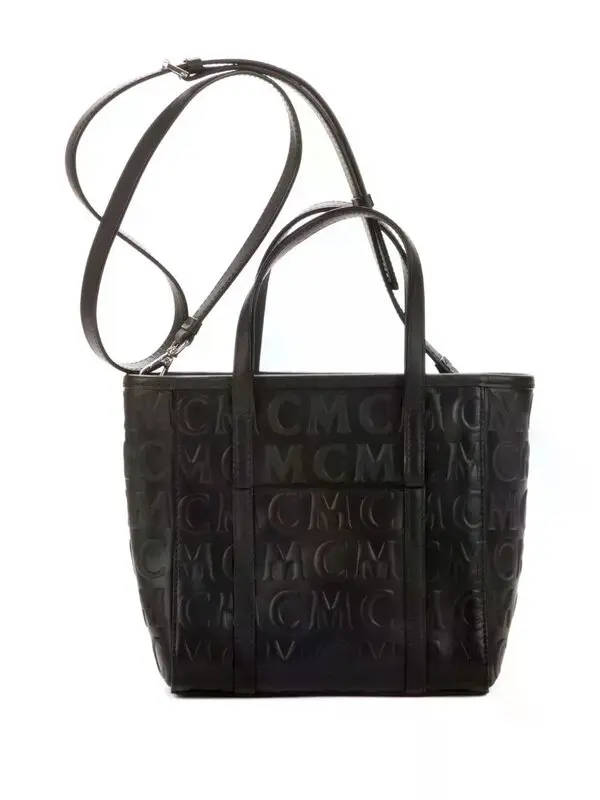 Mcm Logo-embossed Tote
