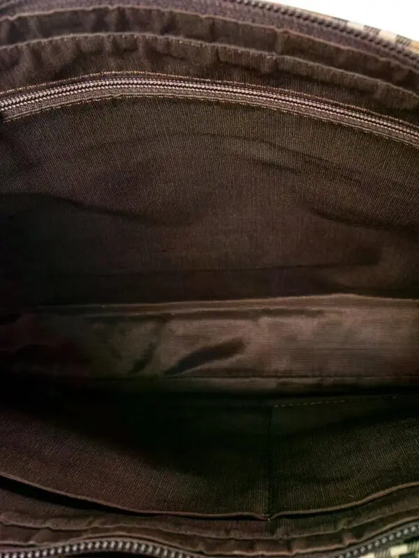 Burberry Checked Tote Bag