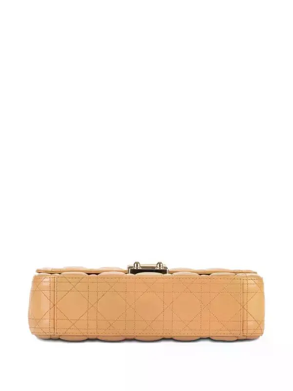 Dior Cannage-quilting Chain Shoulder Bag - Neutrals