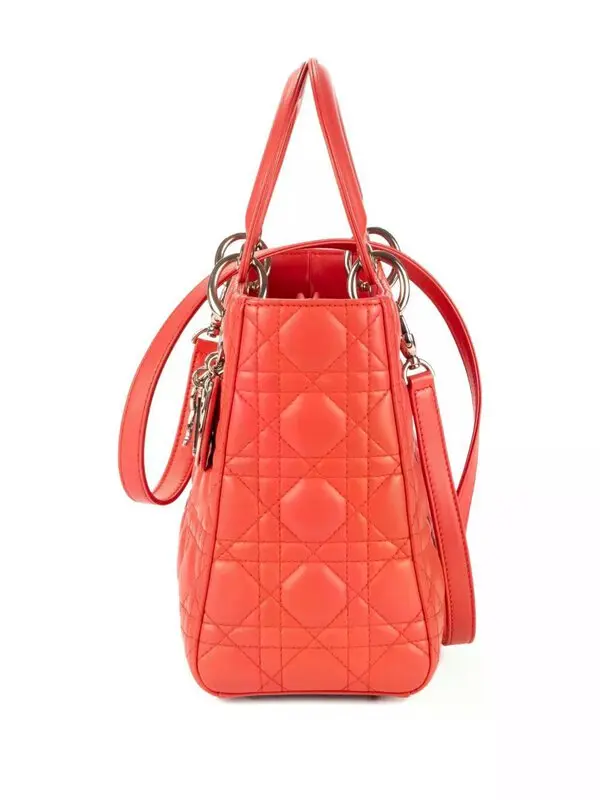 Dior Lady Tote Bag - Pink