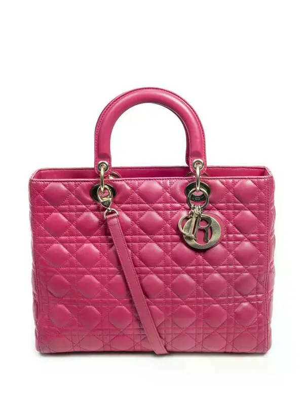 Dior 2013 Large Lady Charm Tote Bag