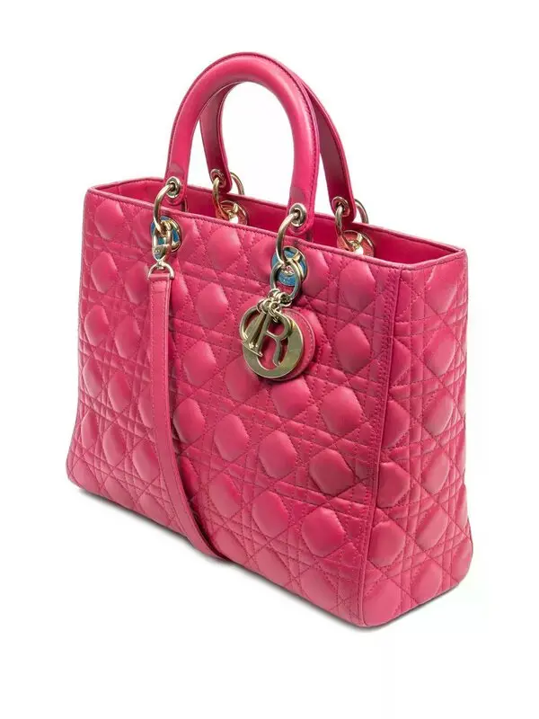 Dior 2013 Large Lady Charm Tote Bag