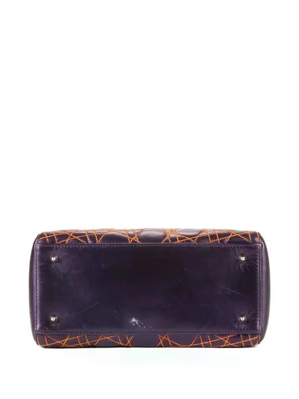Dior 2000s Quilted-leather Shoulder Bag - Brown