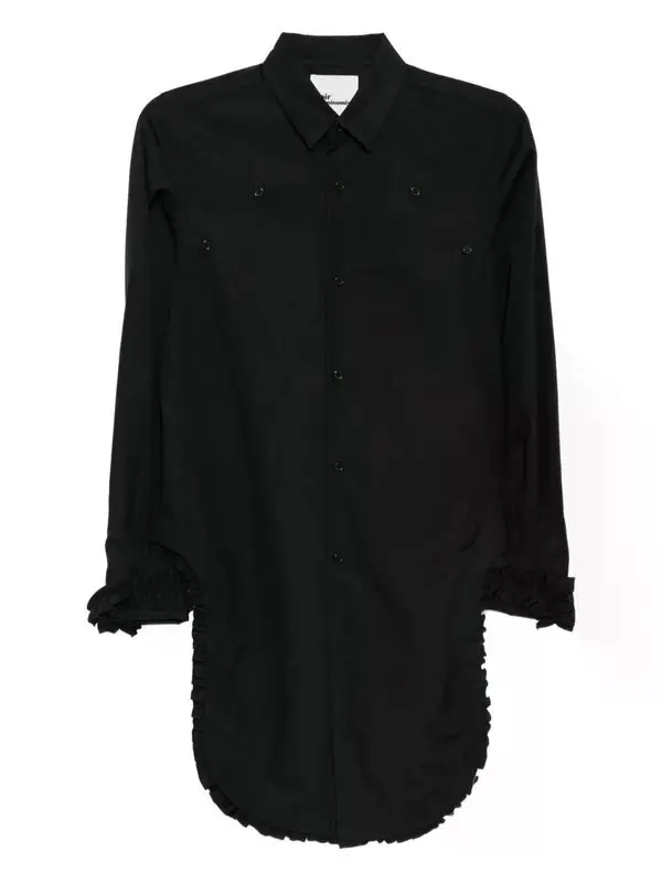Noir Kei Ninomiya Ruffle Long-sleeve Shirt