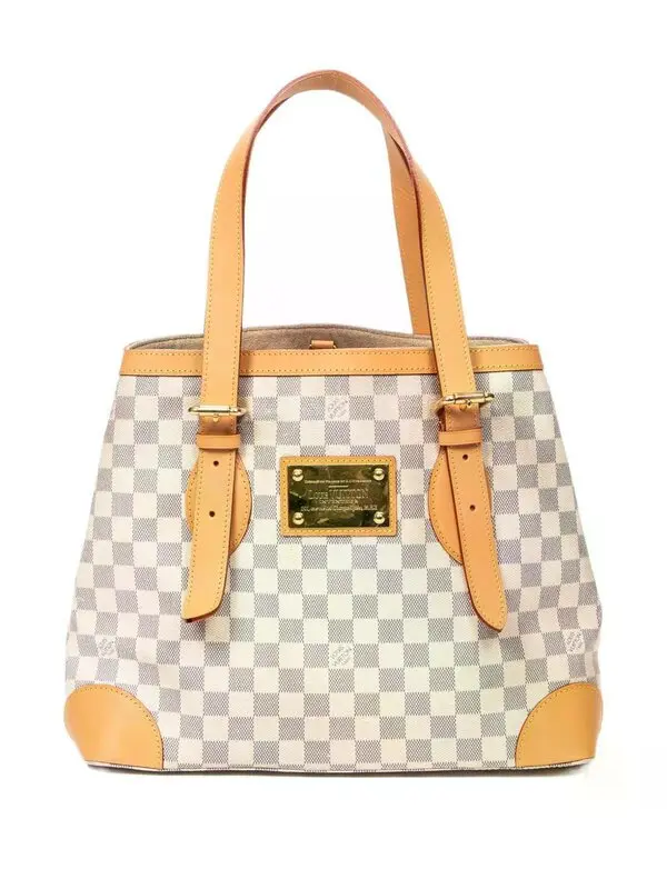 LOUIS VUITTON Hampstead Mm Tote Bag - White