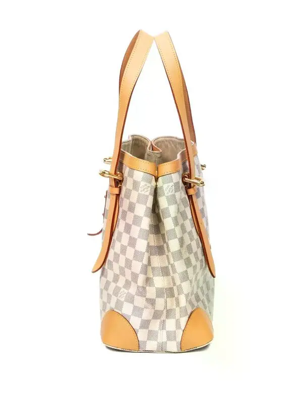 LOUIS VUITTON Hampstead Mm Tote Bag - White