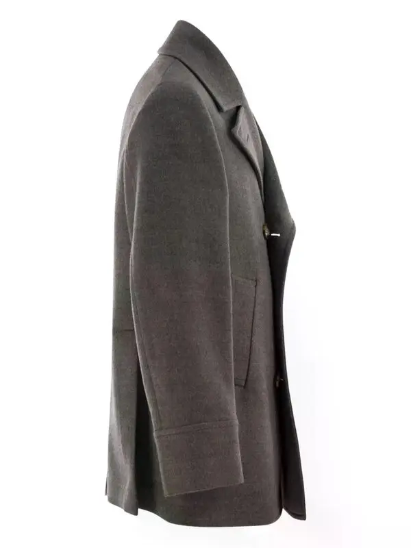 Brunello Cucinelli Button-fastening Wool Coat