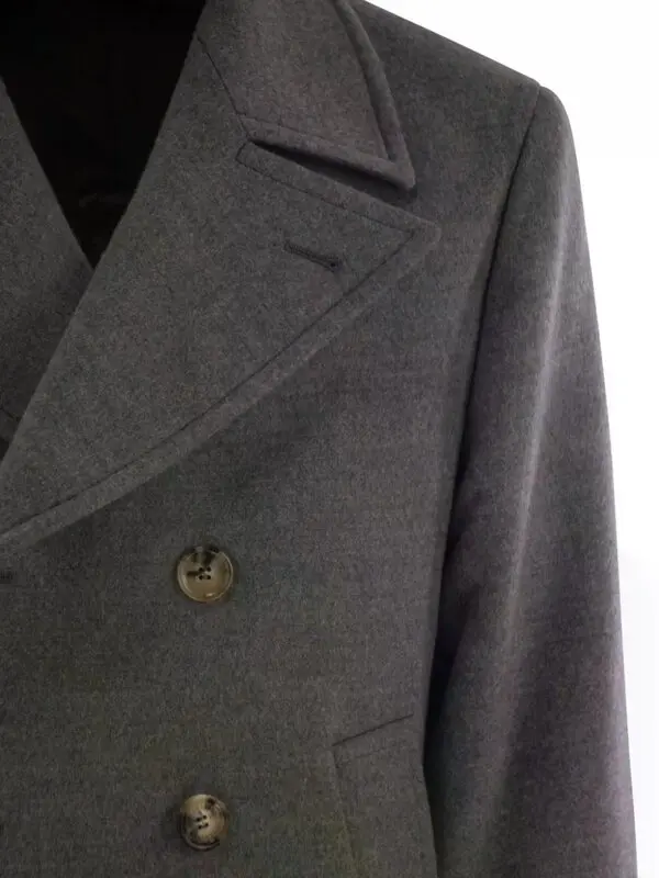 Brunello Cucinelli Button-fastening Wool Coat