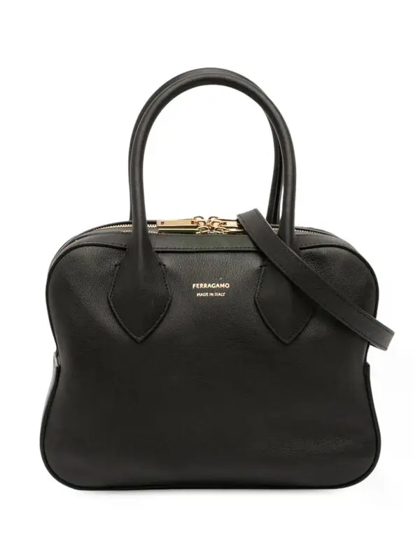 FERRAGAMO Mini Leather Satchel