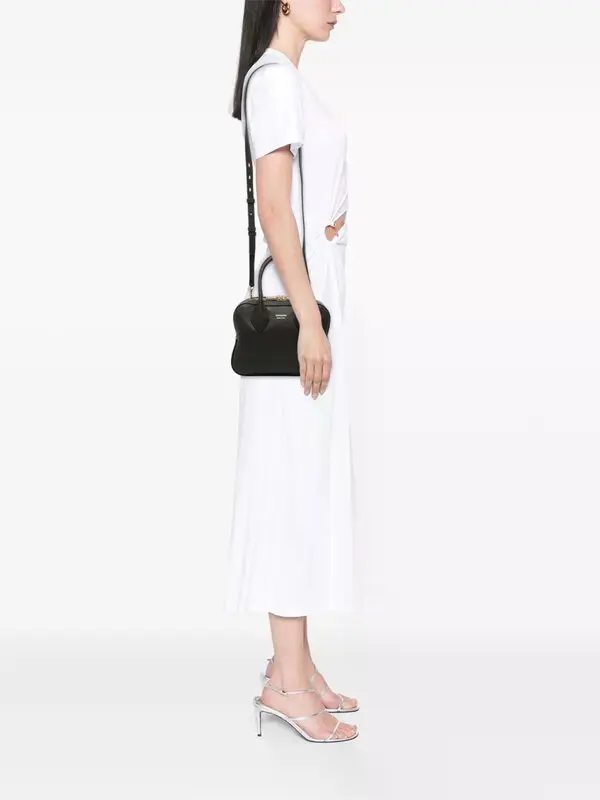 FERRAGAMO Mini Leather Satchel